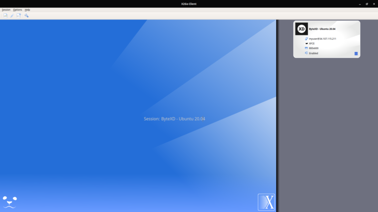 Connect to Ubuntu 22.04 Remote Desktop using X2Go