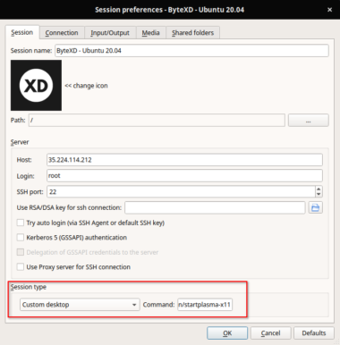 Connect to Ubuntu 22.04 Remote Desktop using X2Go
