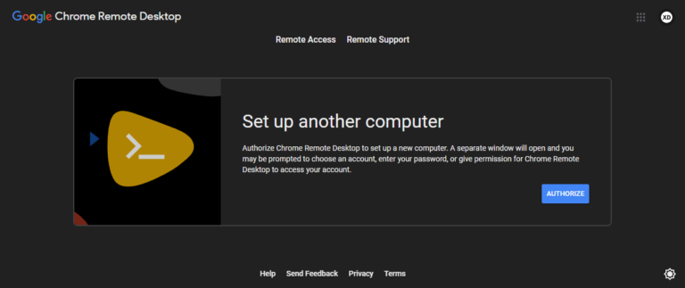 Install Chrome Remote Desktop on a Headless Ubuntu 22.04 Server