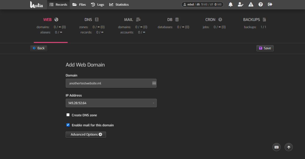 How to Install HestiaCP and Create a New Website on Ubuntu 20.04 - ByteXD