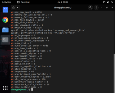 How to Use the Sysctl Command in Linux - ByteXD