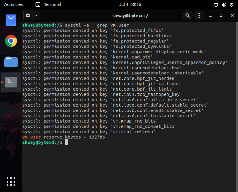 How to Use the Sysctl Command in Linux - ByteXD