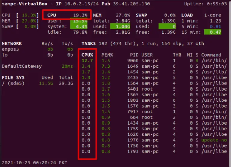 8 Commands To Check Linux Cpu Usage Bytexd 
