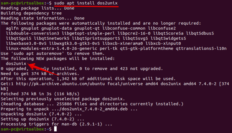 Dos2unix And Unix2dos Commands Usage Bytexd 1312