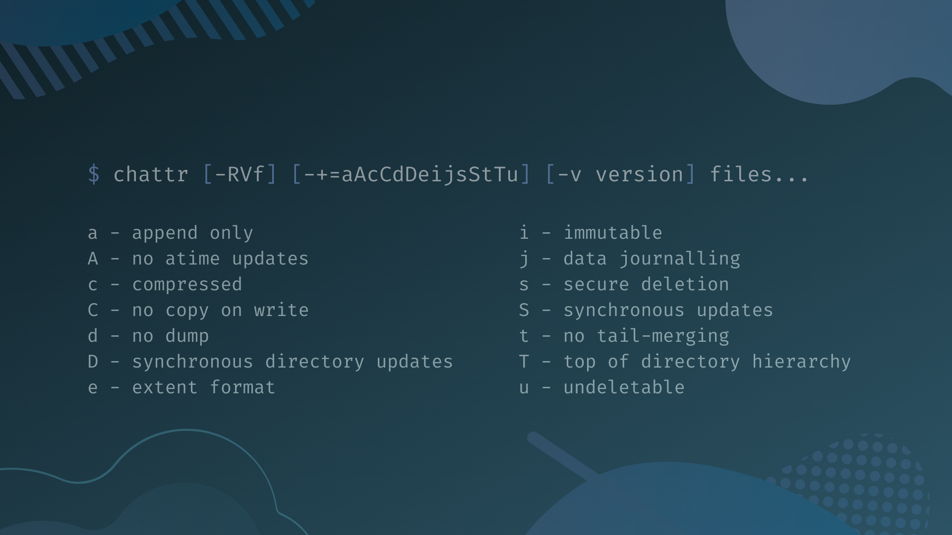 How To Change File Attributes In Linux With Chattr Command