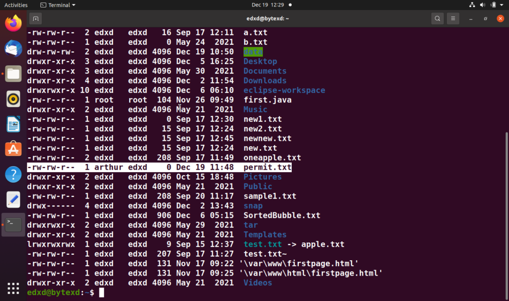 Using the chown Command to Change File Ownership in Linux