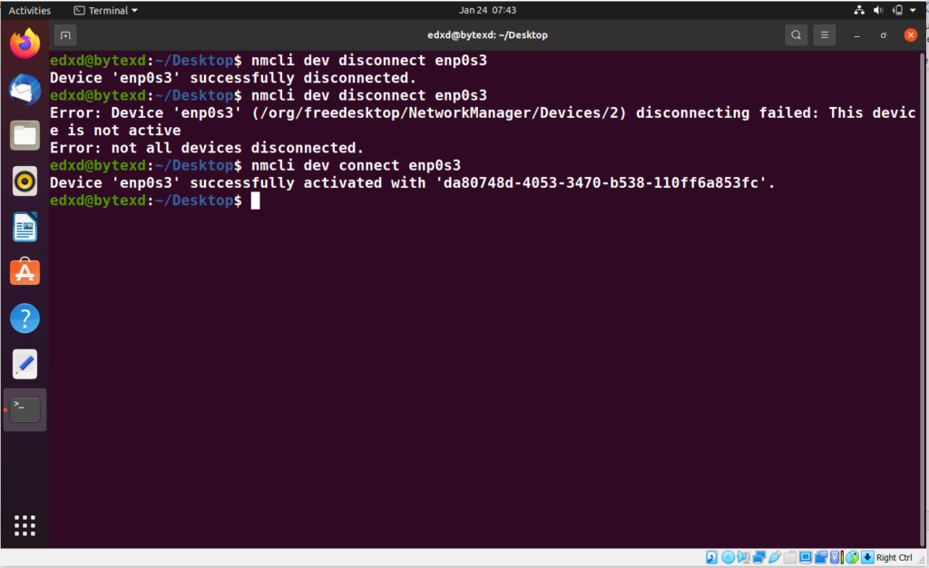 How To Use The Nmcli Command To Manage Networkmanager