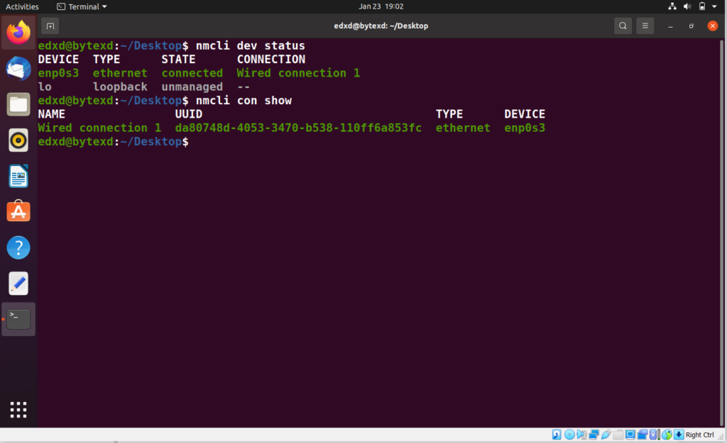 How To Use The Nmcli Command To Manage Networkmanager