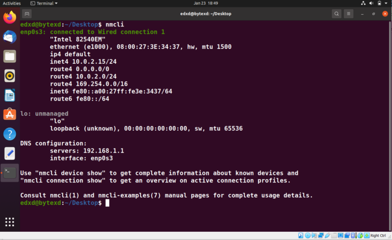 How to Use the nmcli Command to Manage NetworkManager