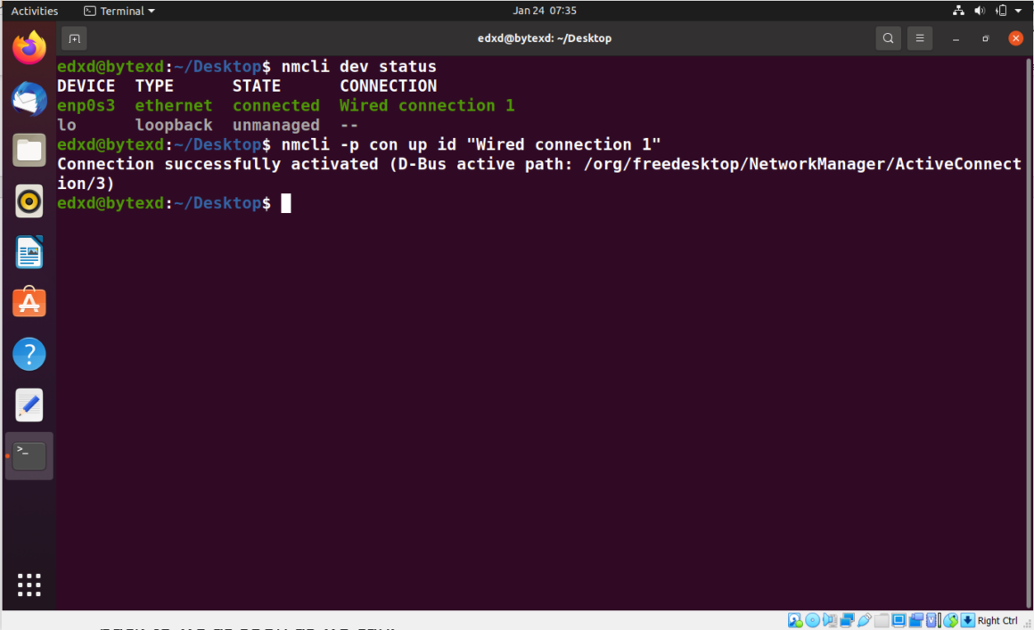 How to Use the nmcli Command to Manage NetworkManager