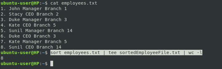 Linux Tee Command with Examples - ByteXD