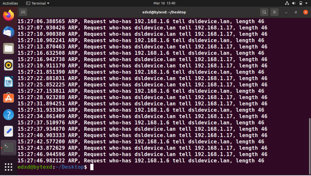 Linux tcpdump Command with Examples - ByteXD