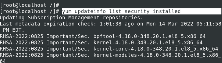 How to Check and Install Security Updates on RHEL 6/7/8 - ByteXD