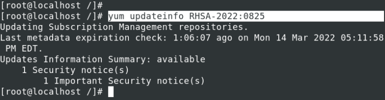 How to Check and Install Security Updates on RHEL 6/7/8 - ByteXD
