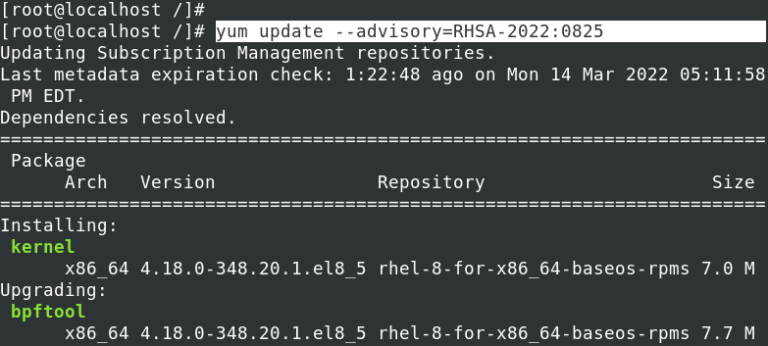 How to Check and Install Security Updates on RHEL 6/7/8 - ByteXD