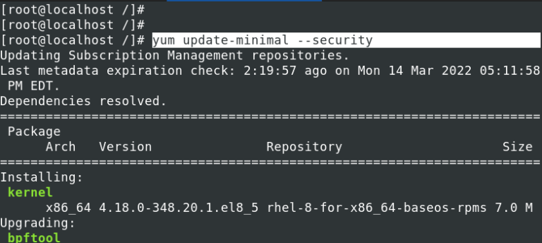 How to Check and Install Security Updates on RHEL 6/7/8 - ByteXD