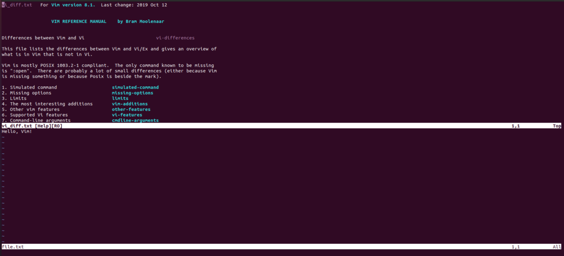 Vi vs Vim - Differences and Similarities Explained - ByteXD