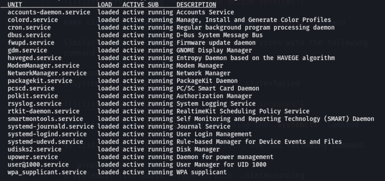 How to List Running Services in Linux - ByteXD