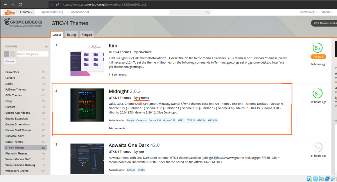 How to Install GNOME Themes - ByteXD