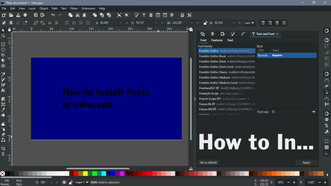 How to Add Fonts to Inkscape - ByteXD