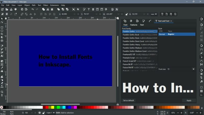 How to Add Fonts to Inkscape - ByteXD