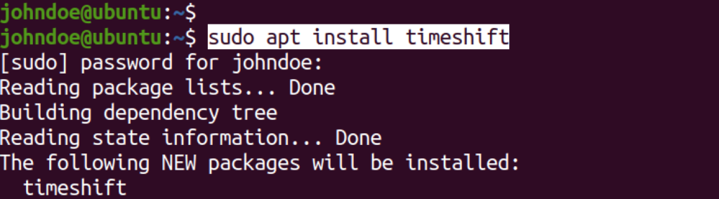 How to Backup and Restore your Linux system with Timeshift