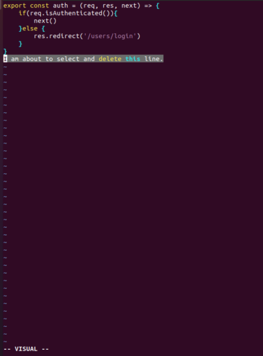 How to Select All in Vim / Vi