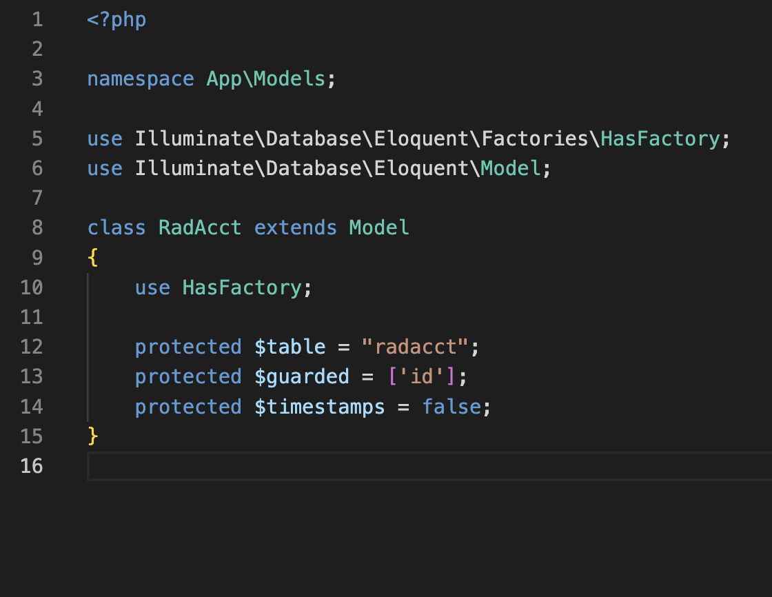 Using Filament to Create a WebGUI for FreeRadius - ByteXD