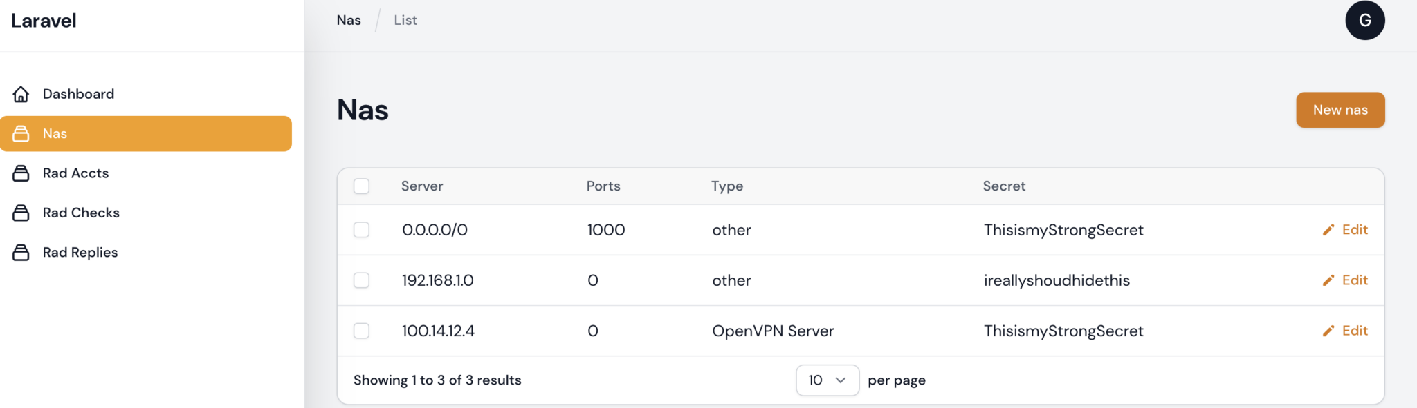 Using Filament to Create a WebGUI for FreeRadius - ByteXD