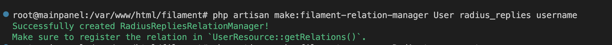 Using Filament to Create a WebGUI for FreeRadius - ByteXD