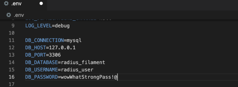Using Filament to Create a WebGUI for FreeRadius - ByteXD