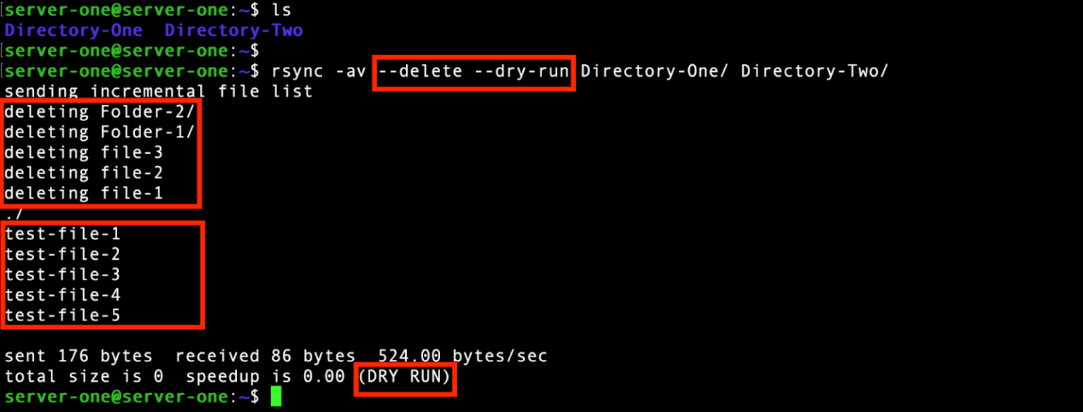 How to Use Rsync Dry Run (‐‐dry-run) with Examples