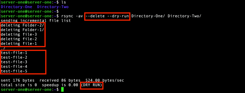 How to Use Rsync Dry Run (‐‐dry-run) with Examples