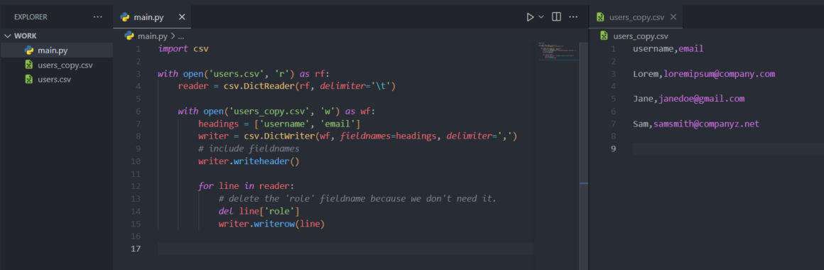 How to Write to a CSV File in Python - ByteXD